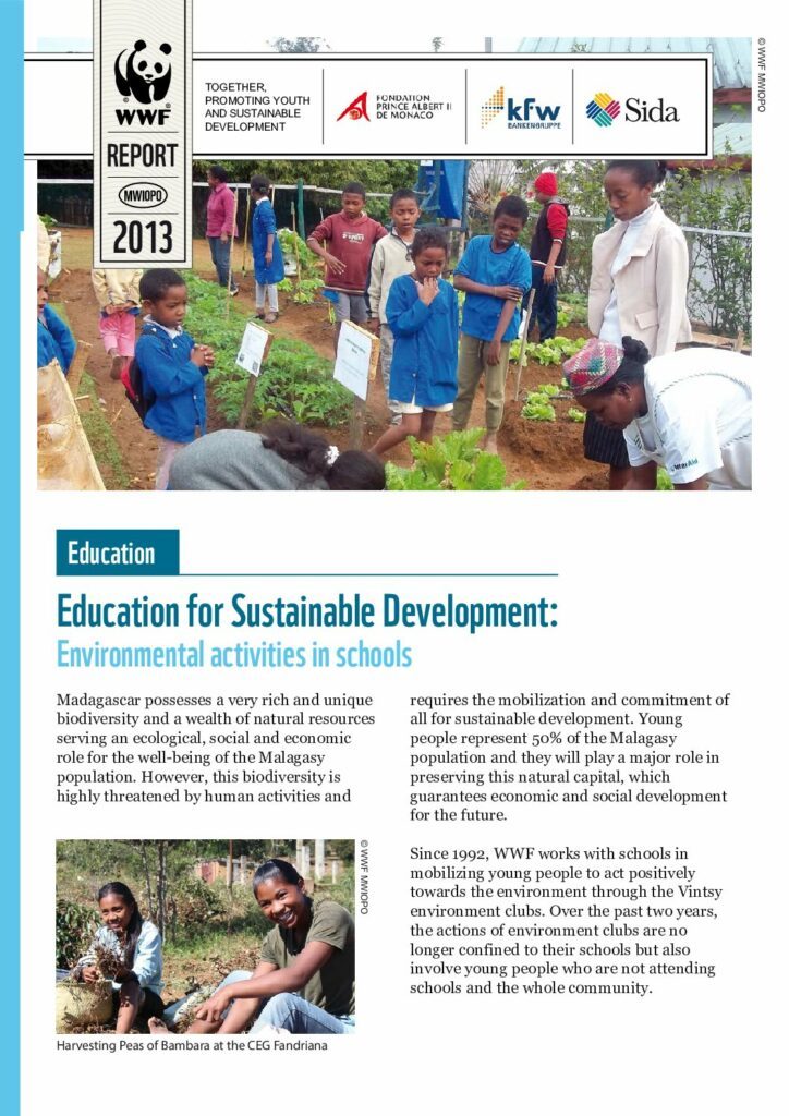 Environmental activities in schools - Världsnaturfonden WWF