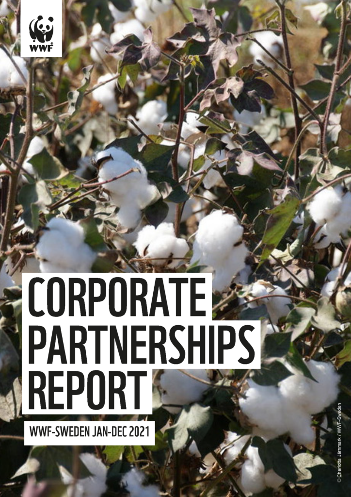 Corporate Partnerships Report WWF-Sweden 2021 - Världsnaturfonden WWF