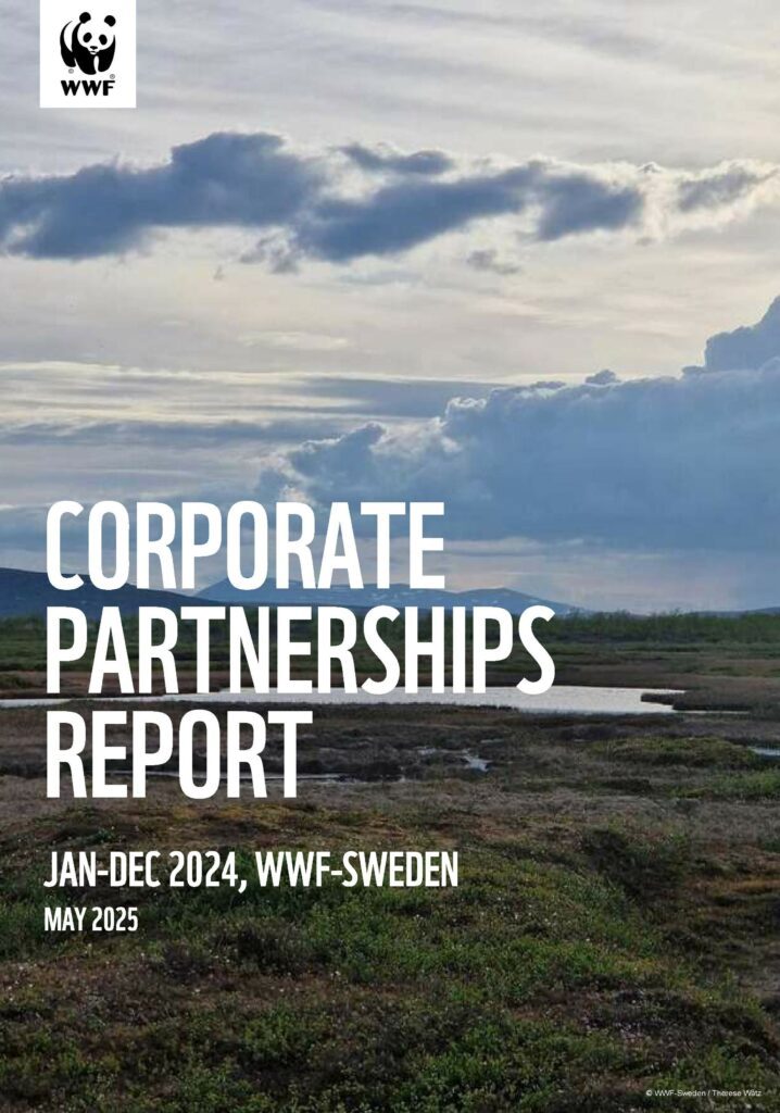 Corporate Partnerships Report WWF Sweden 2024 - Världsnaturfonden WWF